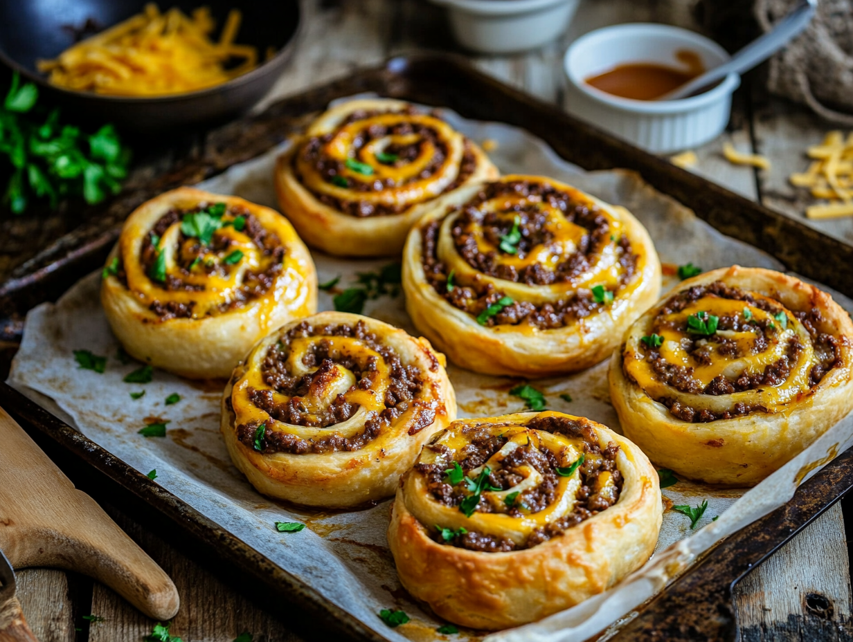 Aussie Beef and Vegemite Scrolls: A Tasty Fusion Delight