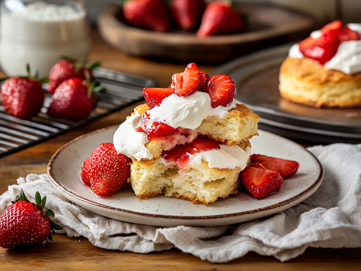 Classic Southern Strawberry Shortcake