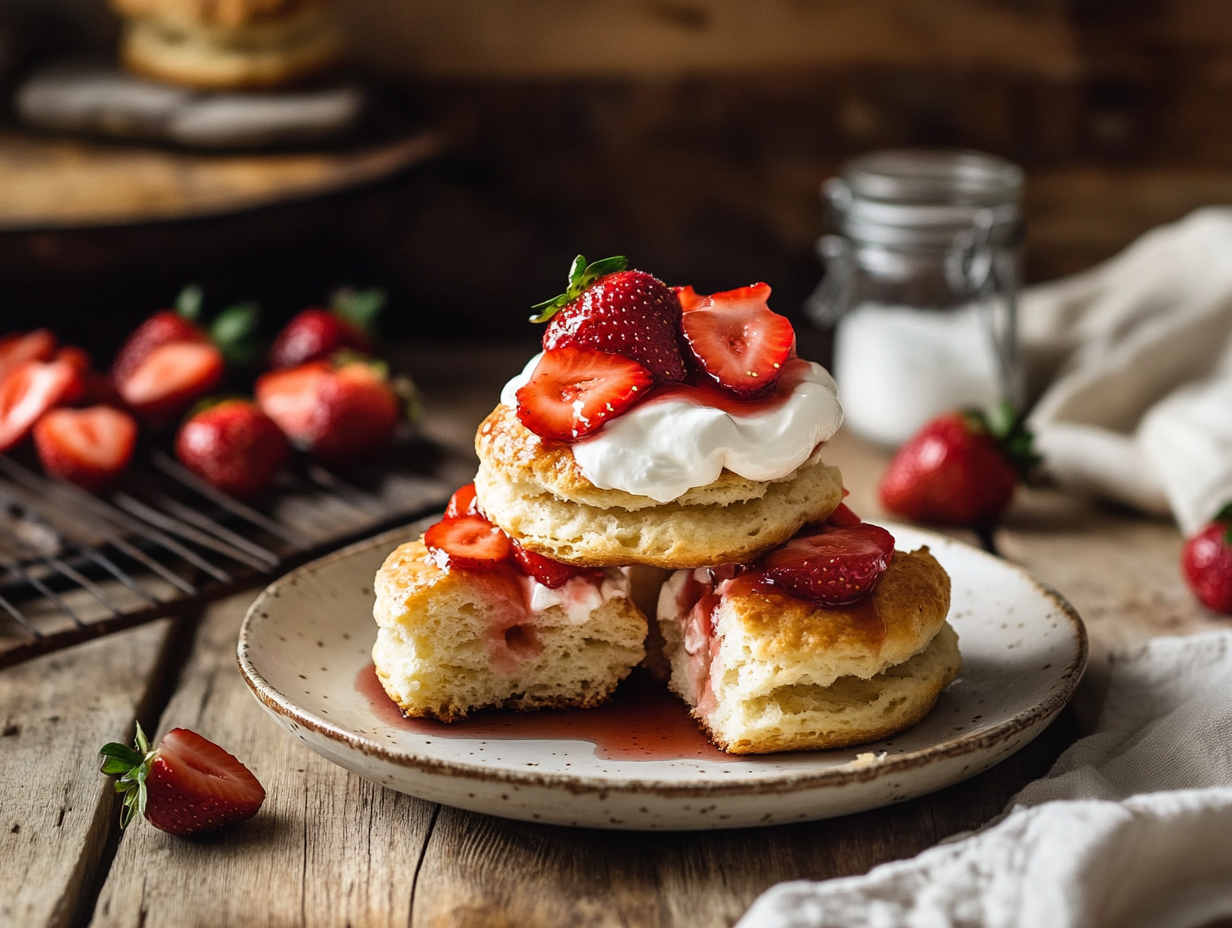 Classic Southern Strawberry Shortcake