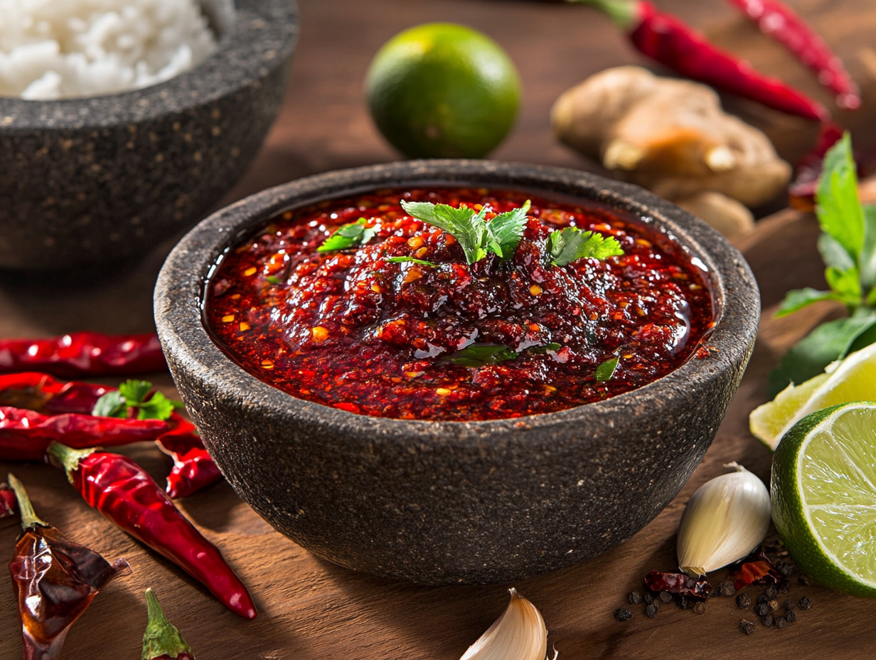 Fiery Malaysian Chili Jam: A Flavor Explosion in Every Bite