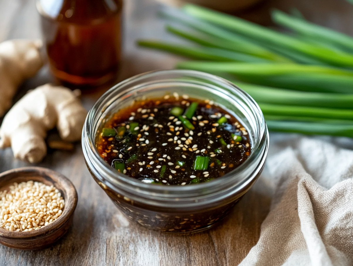 Vibrant Korean Soy Sesame Dressing for Every Dish