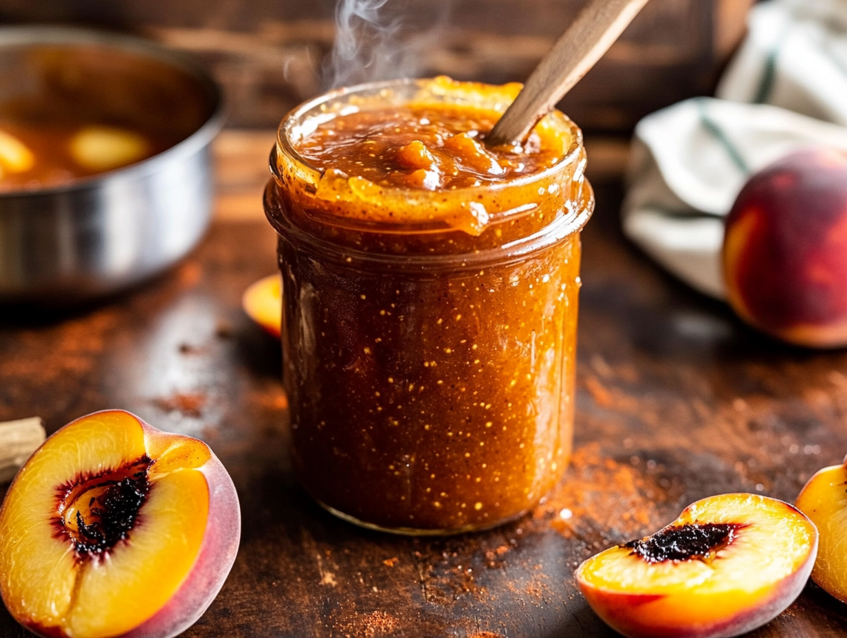Smoky Peach BBQ Sauce
