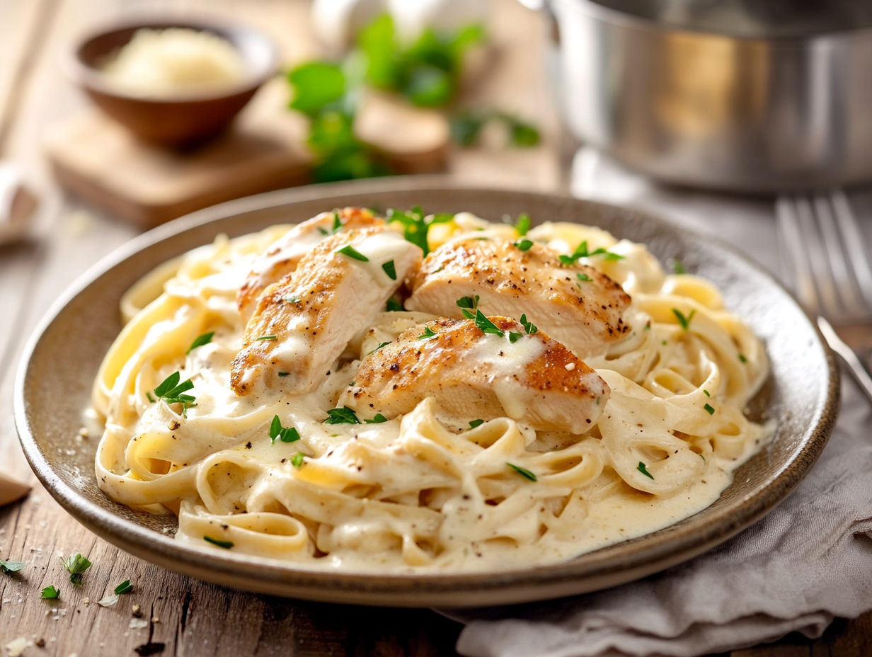 Creamy Chicken Alfredo Recipe