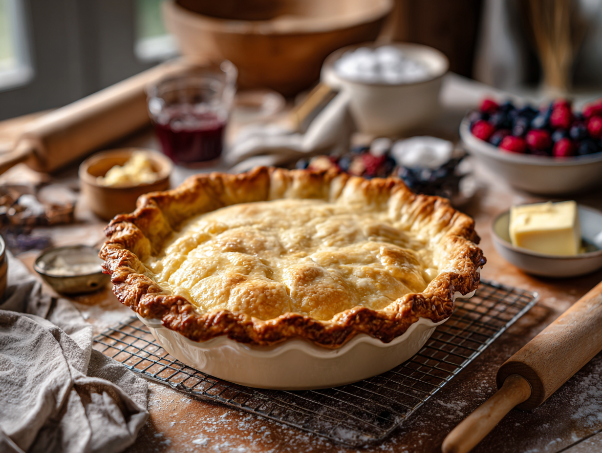 Quick Flaky Butter Pie Crust