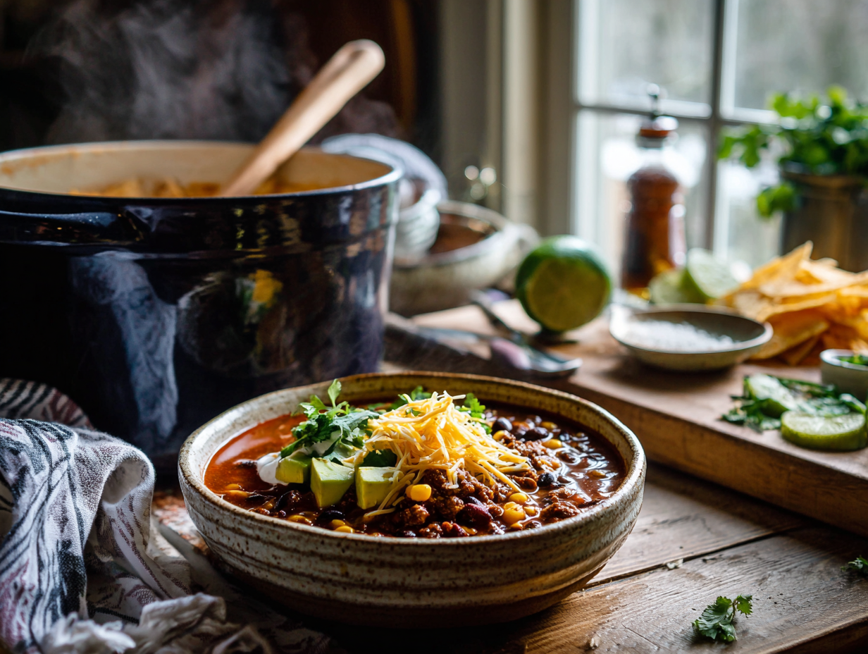 Tex-Mex Taco Soup