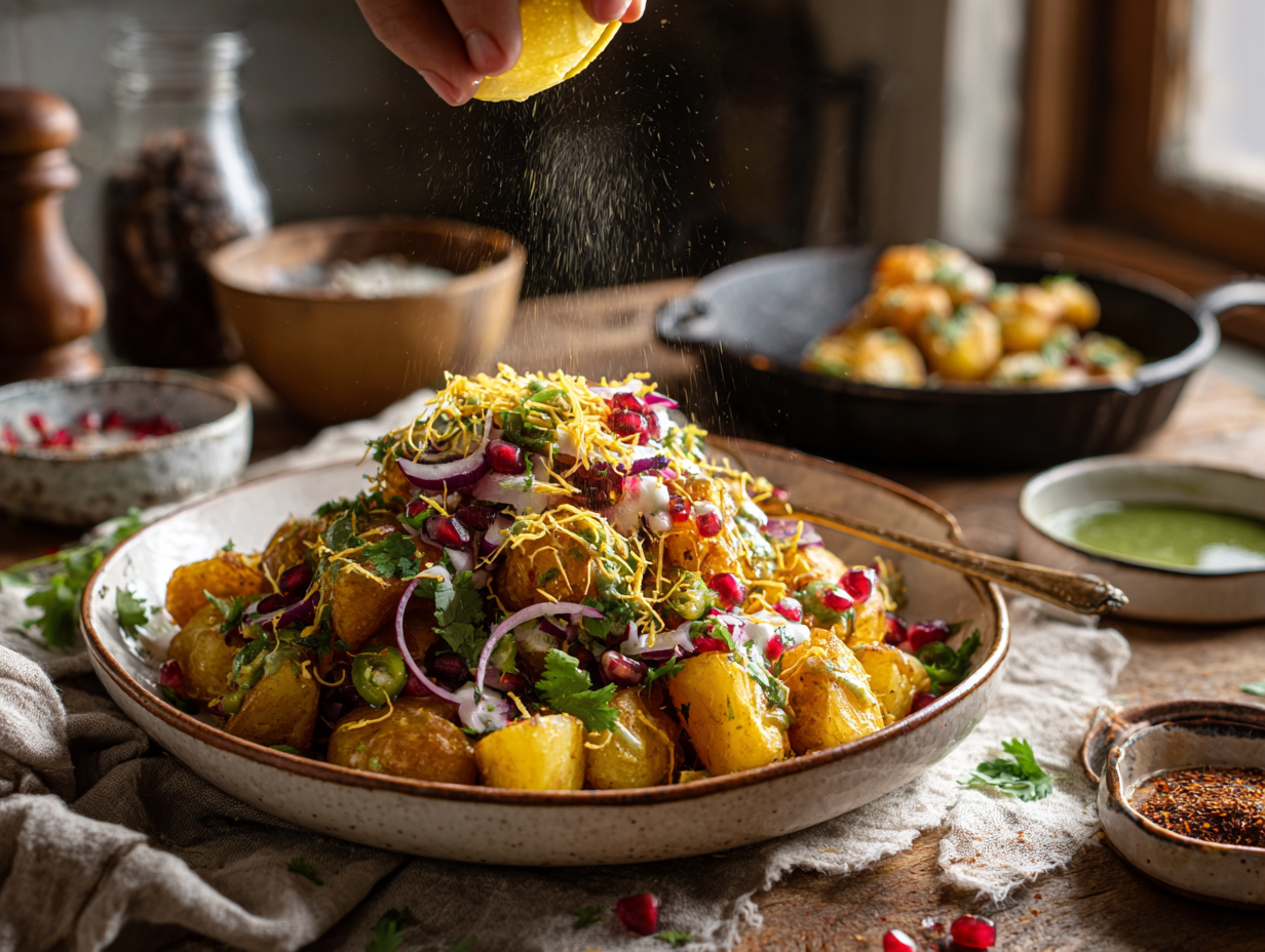 Quick Aloo Chaat Recipe