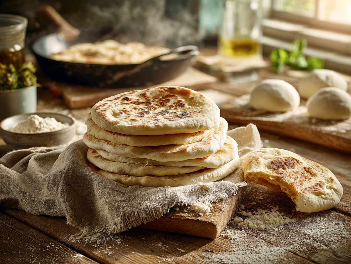 Quick 30-Minute Pita Bread