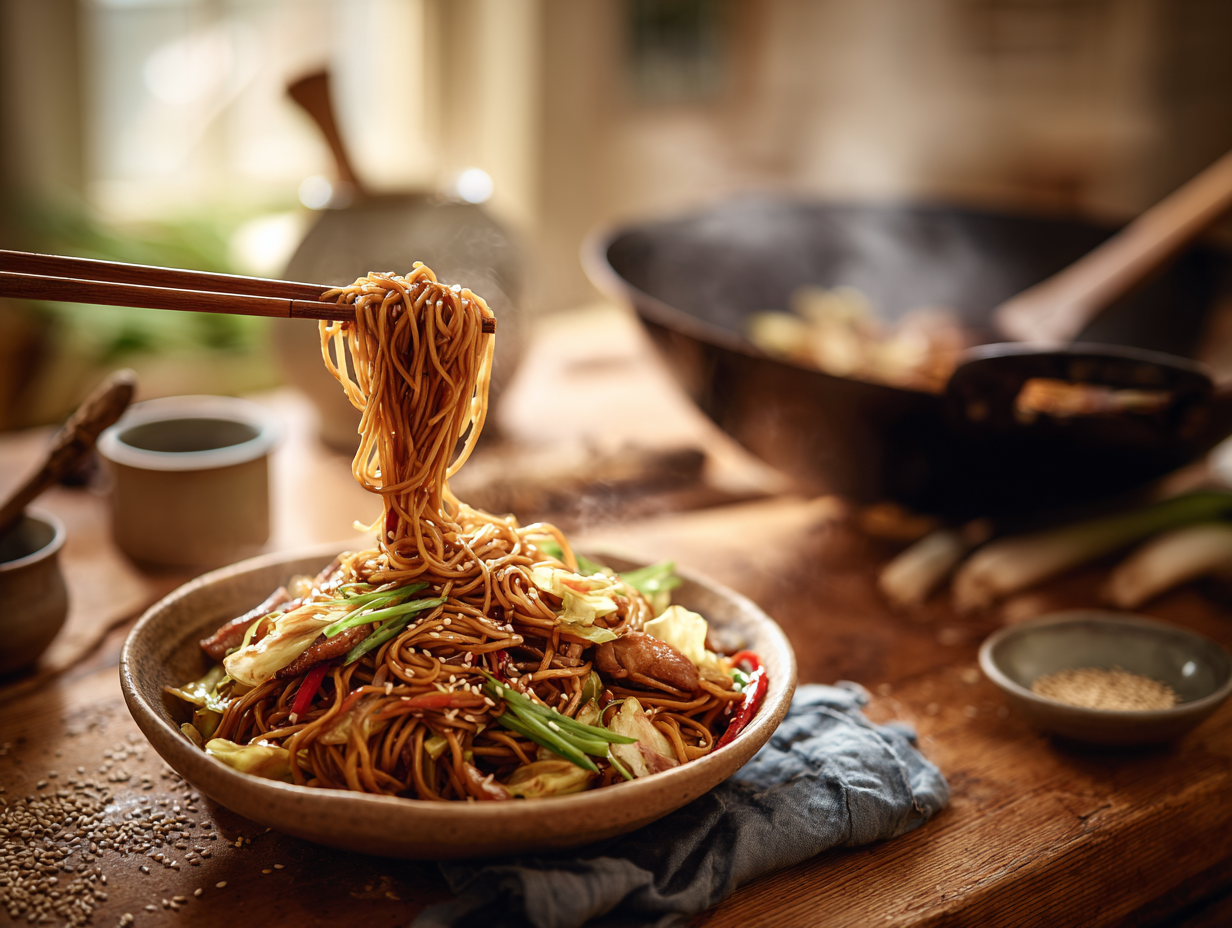 Quick Cantonese Chow Mein