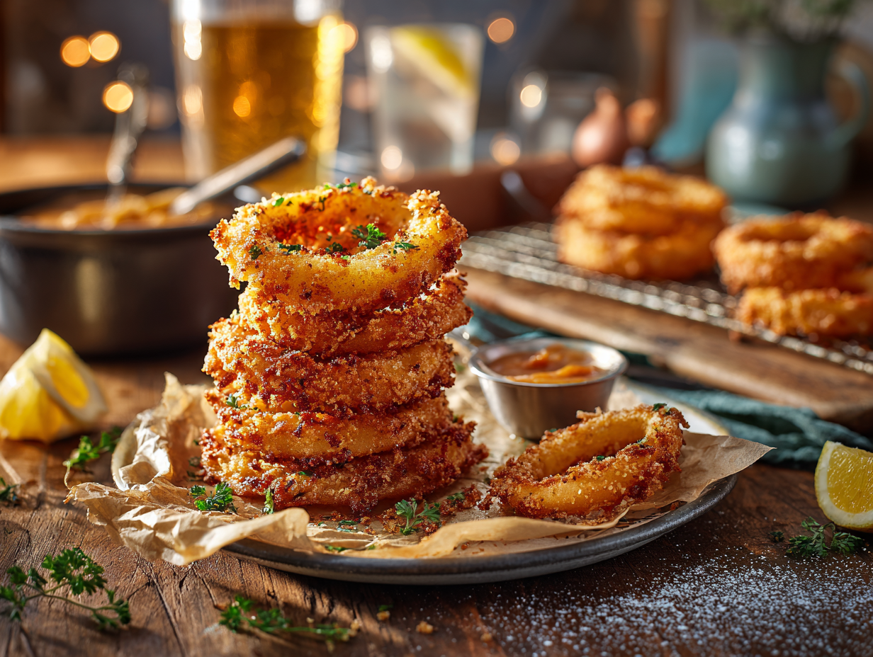 Perfect Crispy Onion Rings