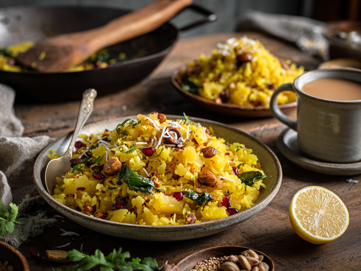 Maharashtrian Poha Recipe