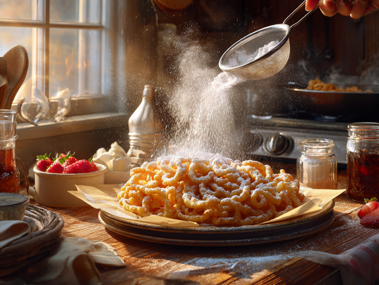 Classic State Fair Funnel Cake